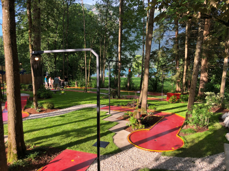 Minigolf in Pertisau - Berghof Achensee